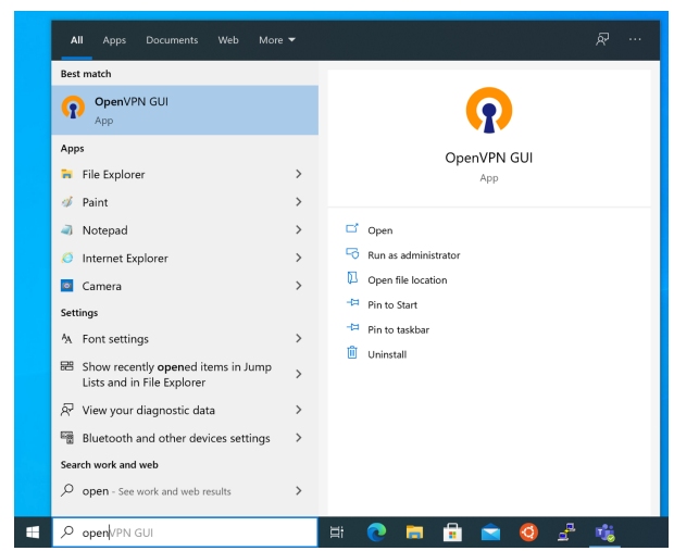 Connecting to VPN – CYBER RANGES (EN)