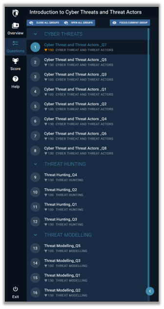 Task progression – CYBER RANGES (EN)