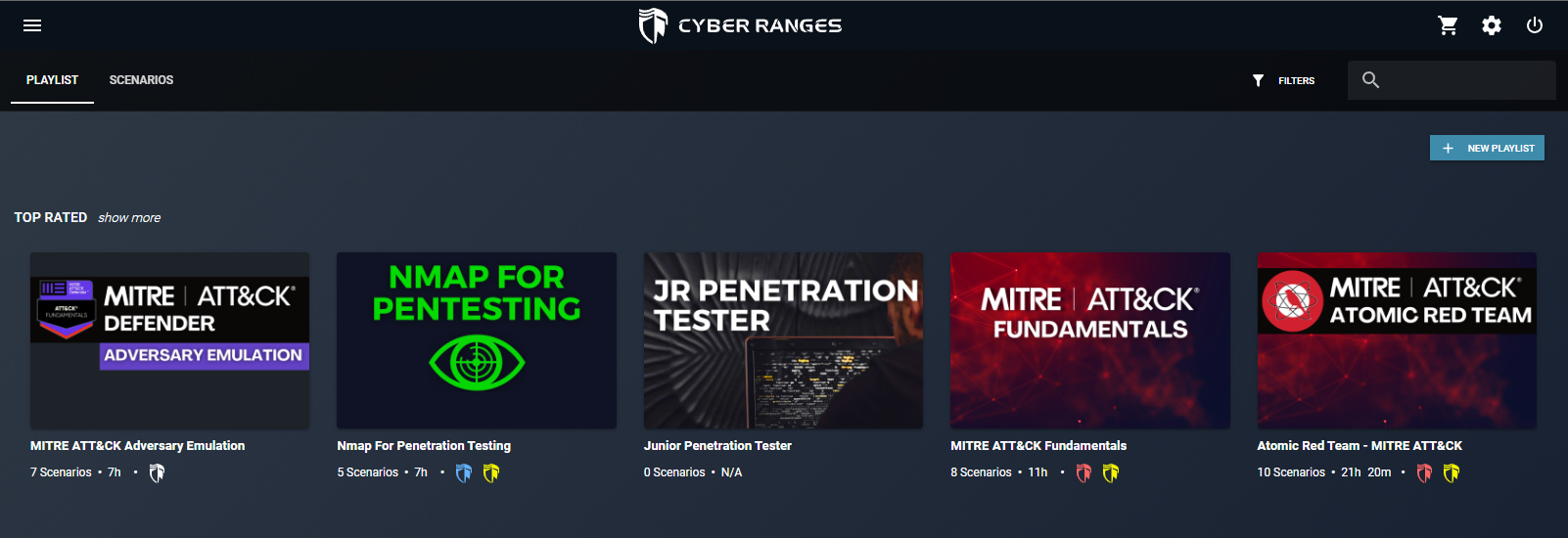 Store App – CYBER RANGES (EN)