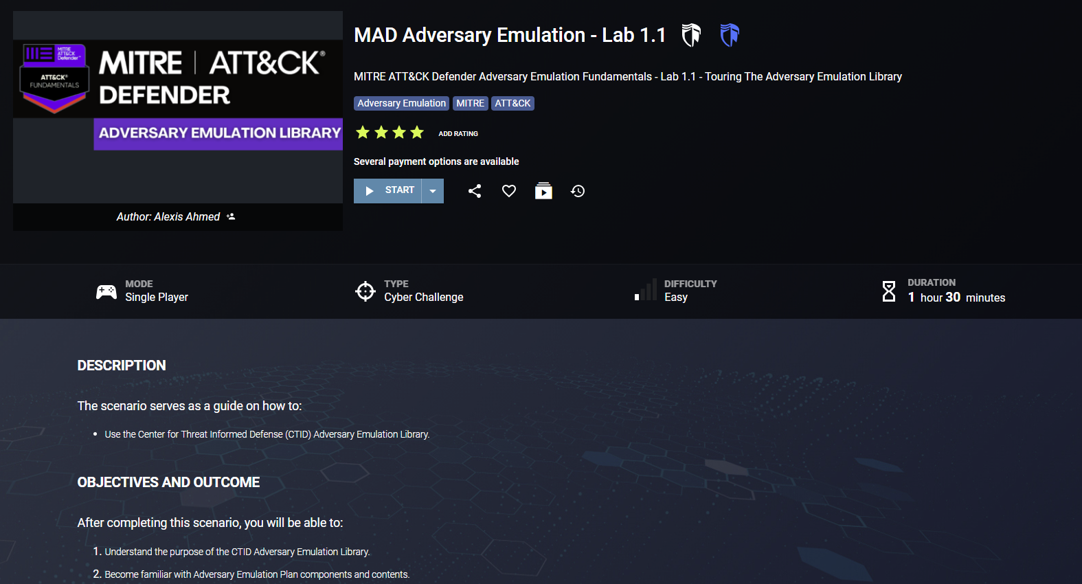 How to play a scenario – CYBER RANGES (EN)