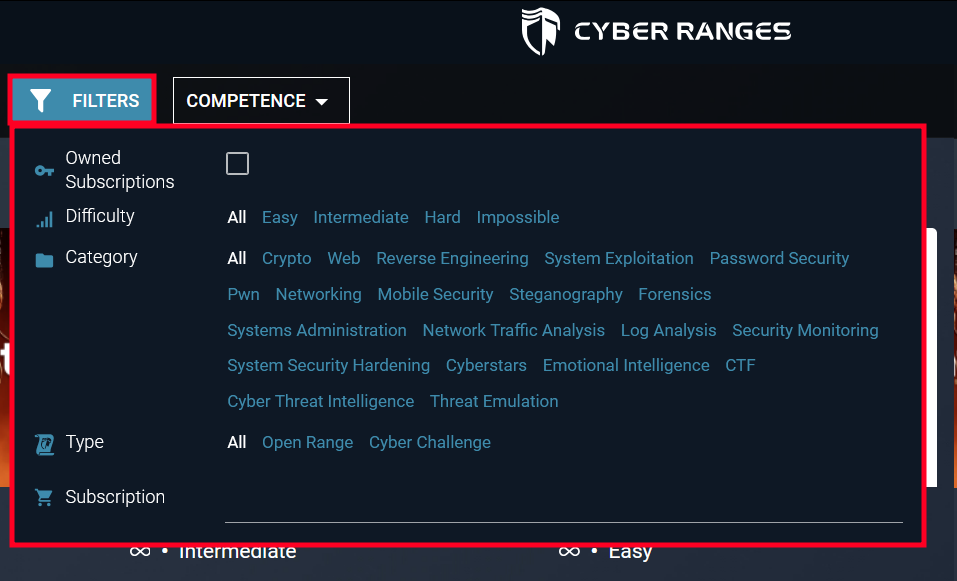 Scenarios – CYBER RANGES (EN)