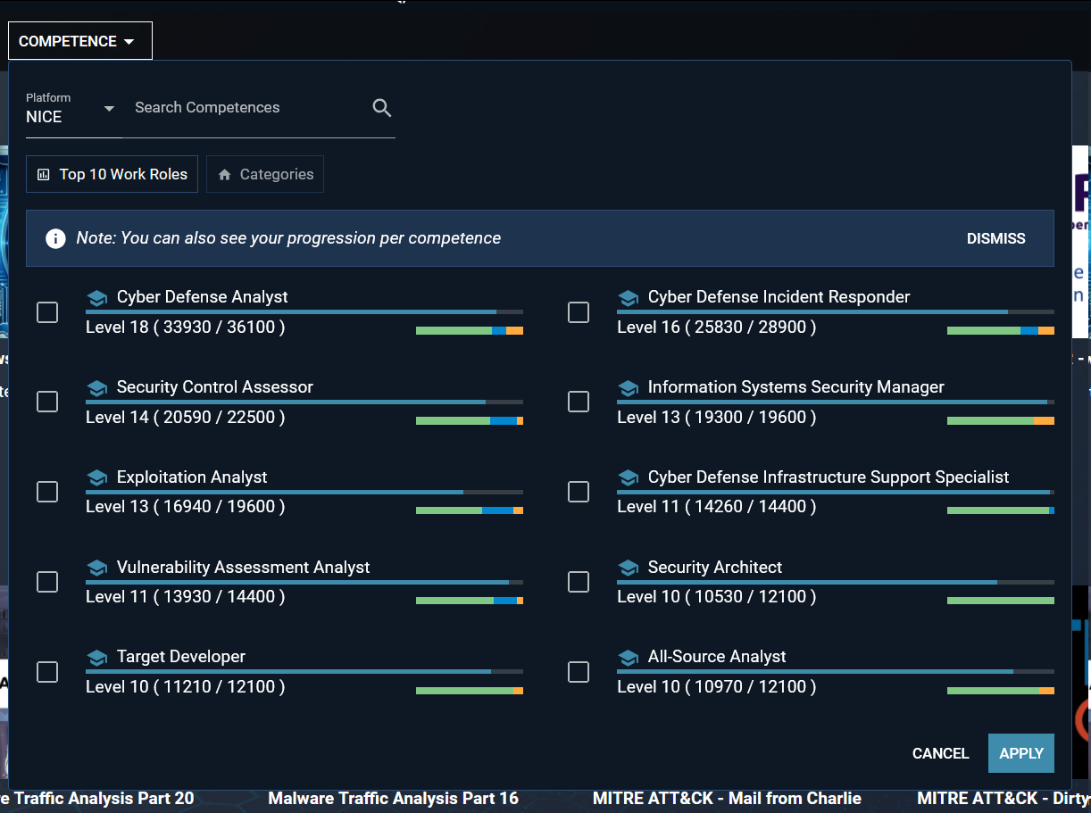 Scenarios – CYBER RANGES (EN)