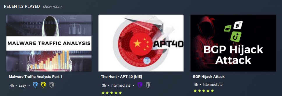 Scenarios – CYBER RANGES (EN)