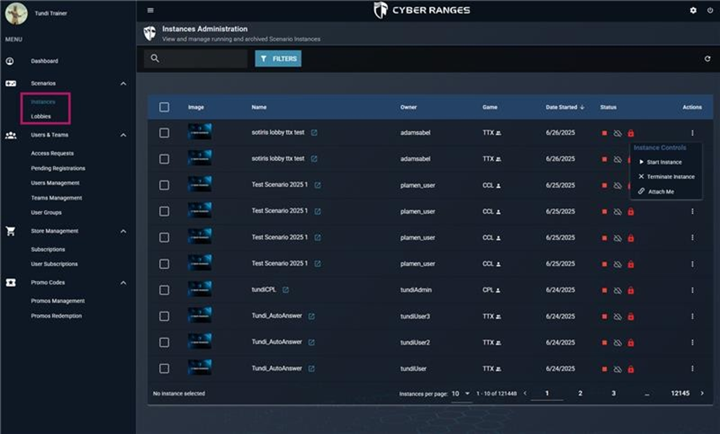 Publishing Control Roles – CYBER RANGES (EN)
