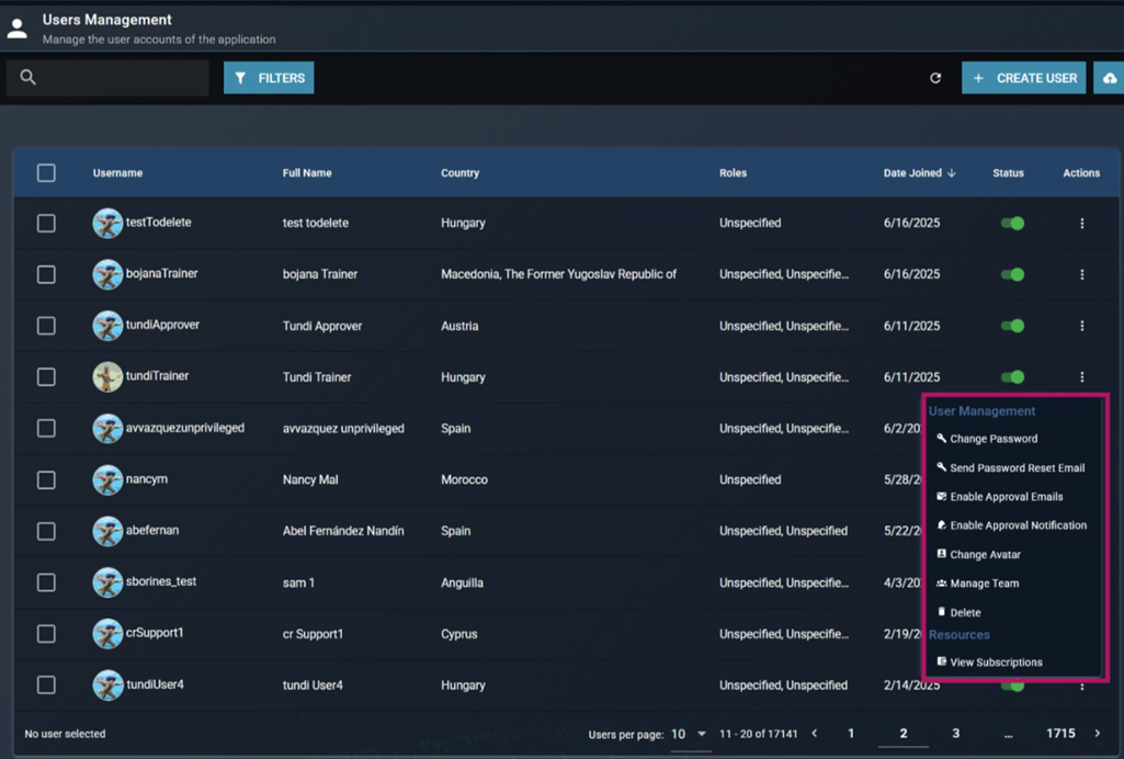 Publishing Control Roles – CYBER RANGES (EN)